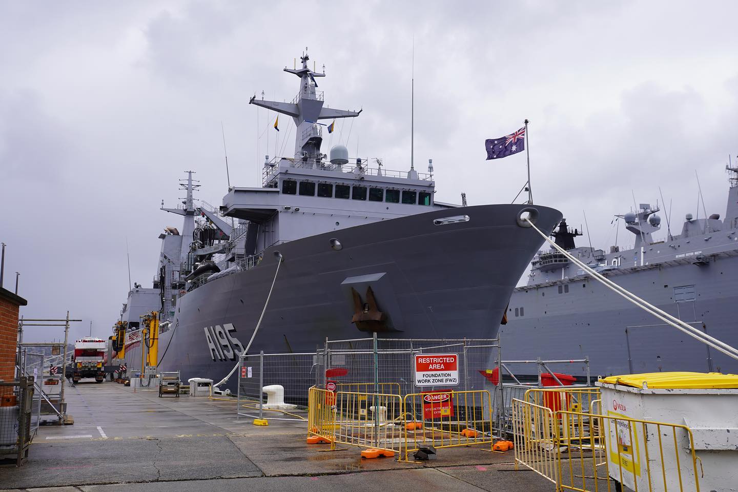 Captain Ben Hissink HMAS Supply - BUNNIES TV