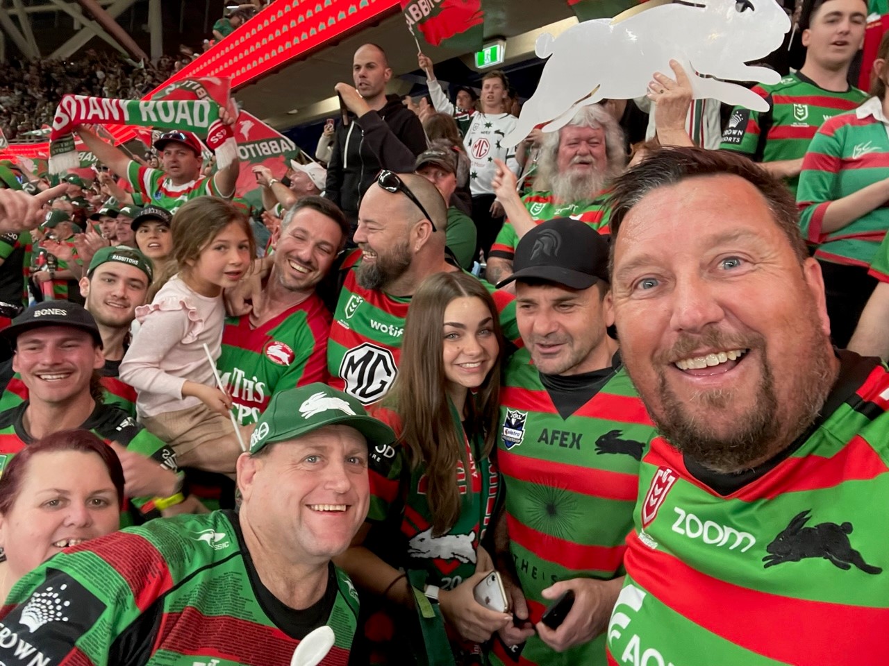 A SOUTH SYDNEY SUPPORTER - BUNNIES TV