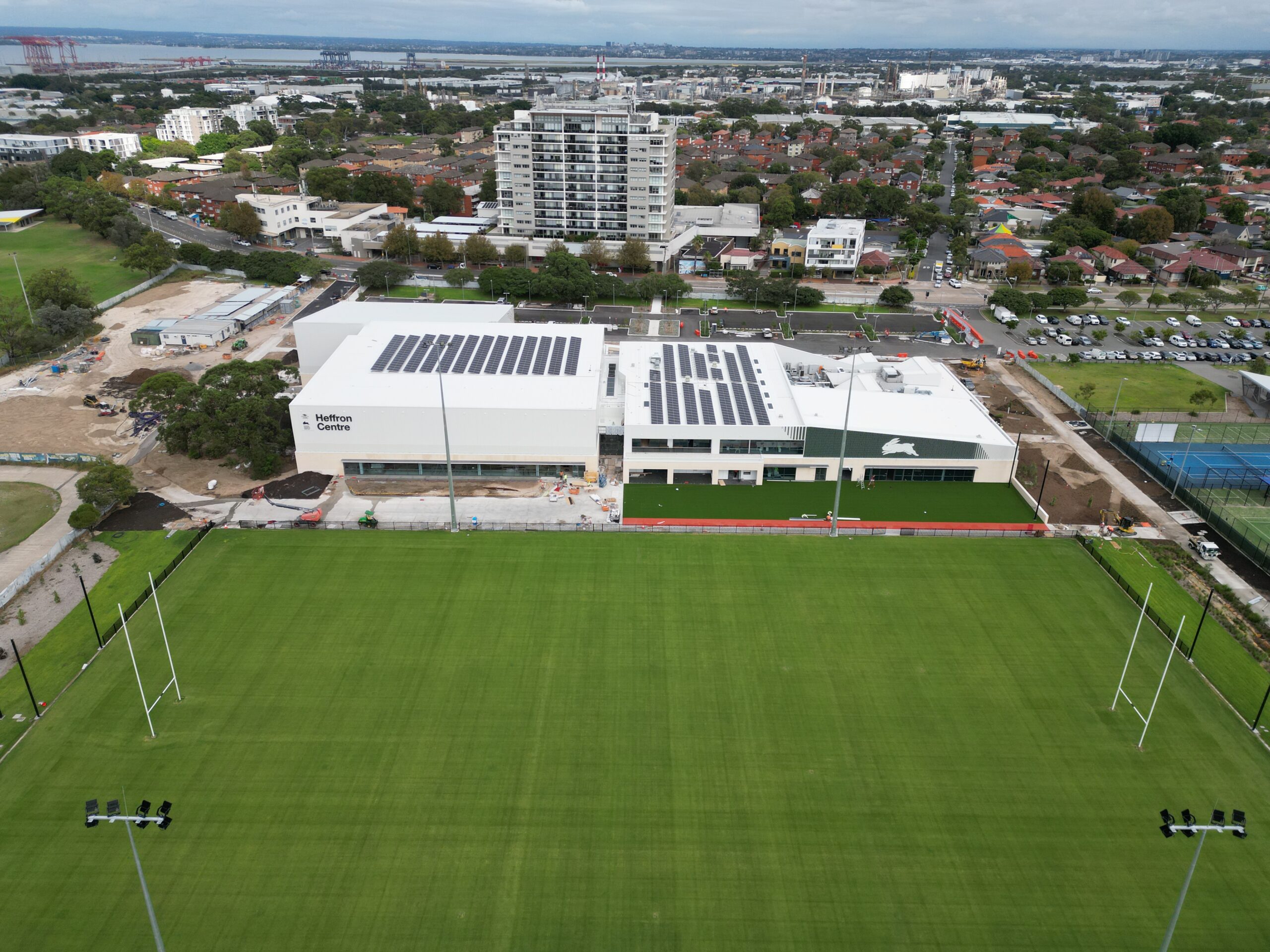 Rabbitohs New Home From Above - BUNNIES TV